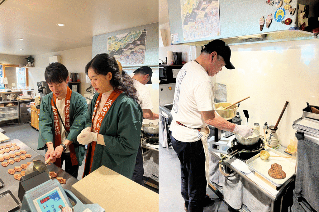 Candy making in Kotohira - Nomad Kotohira